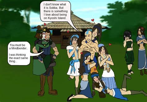 Kyoshi Island Fangirls By Honeydove On Deviantart