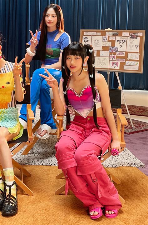 Newjeans Minji And Hanni Rkfeets