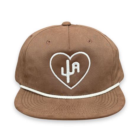 The Babe Brown White Rope Snapback Cap 2025 Cactus Alley Hat