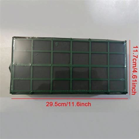 2pcsset 1pc Flower Mud 1pc Plastic Net Floral Mud And Fixative For