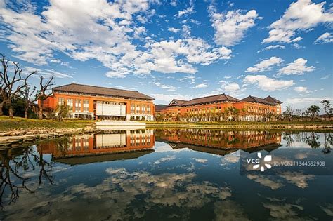中国舟山浙江大学舟山校区海洋学院校园风景建筑图片素材 花瓣网