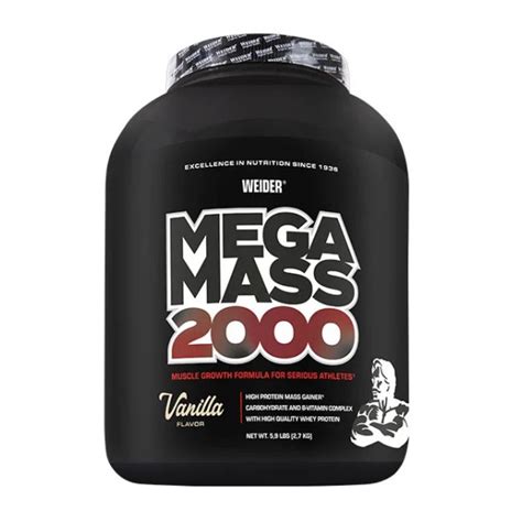 Mega Mass 2000 Weider Protein Rich Gainer