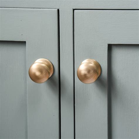 Brushed Brass Cabinet Handles Satin Brass Cabinet Knobs