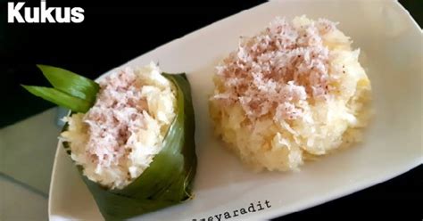 Resep Singkong Kukus Kelapa Enak Dan Sederhana Cookpad