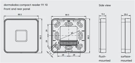 Dormakaba 9110 Compact Reader Owners Manual