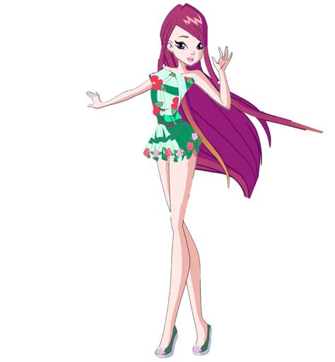 Winx Club Roxy Season 8 Flower Girls Outfit By Jjuniel On Deviantart