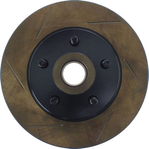 Upgrade Brake Rotor Stoptech Sport Slotted Brake Rotor Rear Left