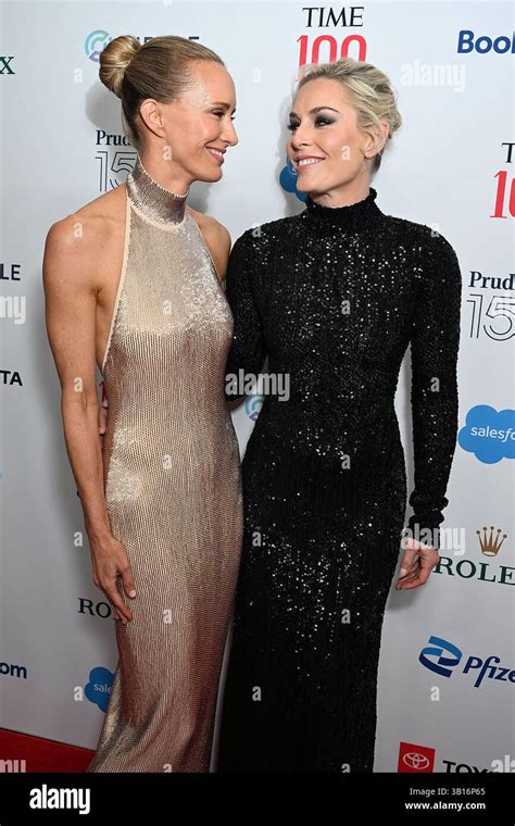 Amy Griffin And Lyndsey Vonn Attend The 2025 Time 100 Most Influential People Nyc Gala On April
