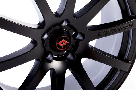 Exoticspeed Lem10 Racing Wheel Matt Black Exoticspeed Inc
