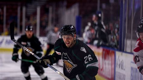 Utah Grizzlies Alex Beaucage Named Inglasco Echl Player Of The Week