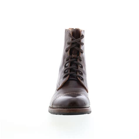 Bed Stu Protege F467306 Mens Brown Leather Lace Up Casual Dress Boots