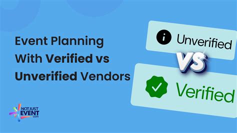 Event Planning With Verified Vs Unverified Vendors