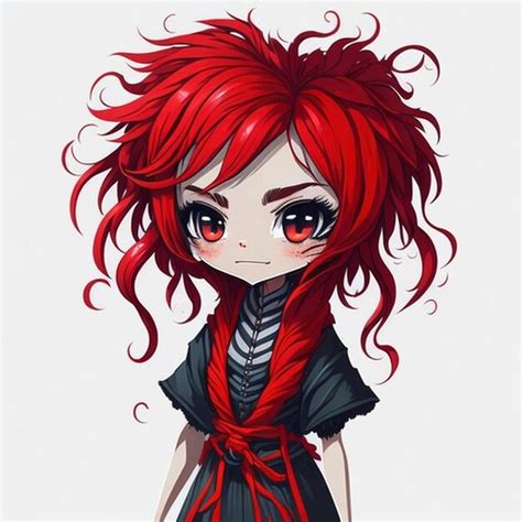 Premium Ai Image Girl Illustration Manga Character Design Cute