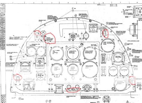 Mk I Spitfire Instrument Panel White Inscriptions Help Needed Aircraft Wwii