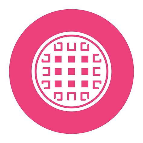 Premium Vector Waffle Vector Illustration