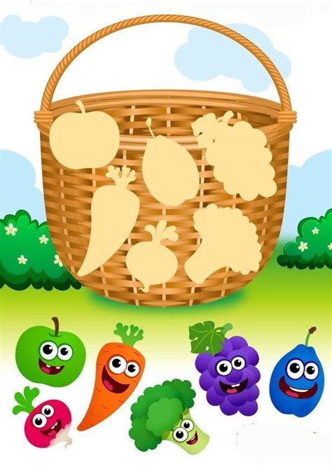 Fruit And Vegetable Food Sorting Activity Artofit