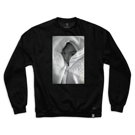 Girl Bjork Crew Neck Fleece Black