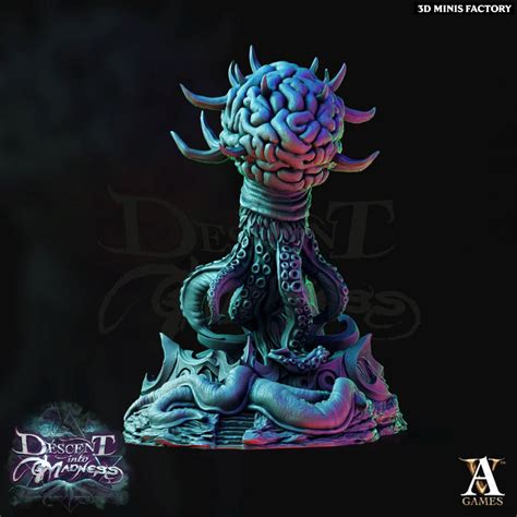Elder Brain N°1 From Archvillain Games The Descent Into Madness Monster