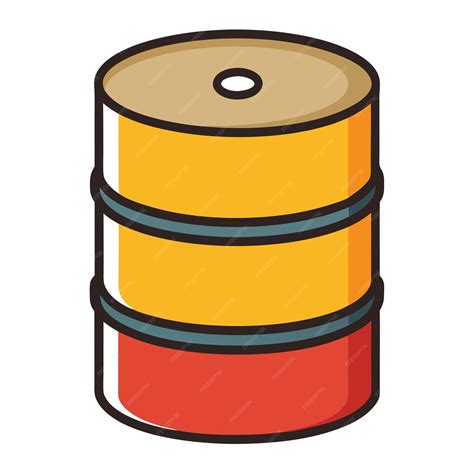 Oil Barrel Clipart Vector Art And Illustration Premium Ai Generated
