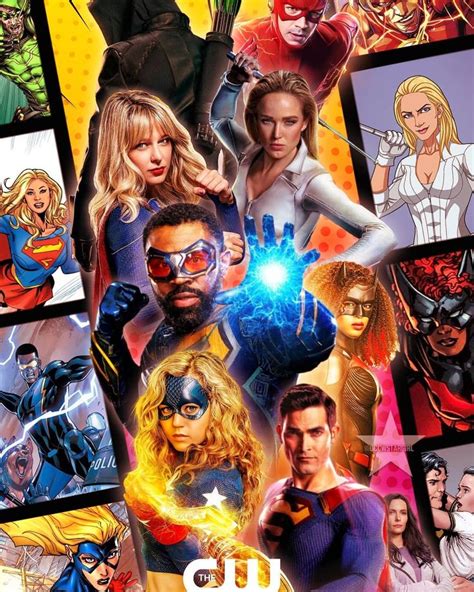 Stargirl On Instagram An Updated Version Of The Arrowverse Poster