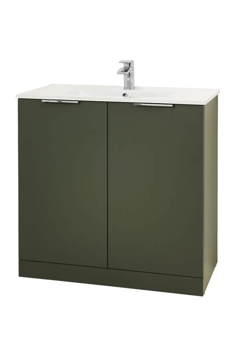 Weston 800mm 2 Door Sage Green Fs Midleton Tiles