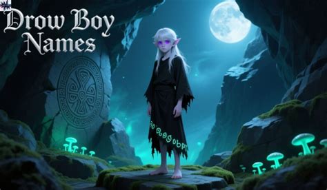 600 Drow Names Male Female Unique Dark Elf And Fantasy Name Ideas