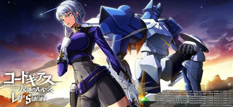 Code Geass Code Geass Lost Stories Official Art 1girl Blue Eyes