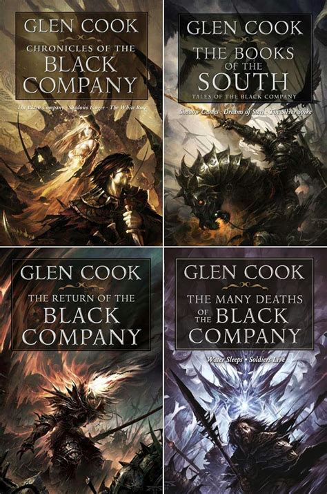 Chronicles Of The Black Company Series 4 Books Set Chronicles Of The