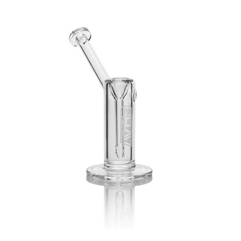 Grav Small Upright Bubbler Thc Dry Herb Flower Bong Waterpipe