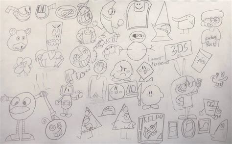 3rd Grader Doodles Vol 2 By Ambizarre On Deviantart