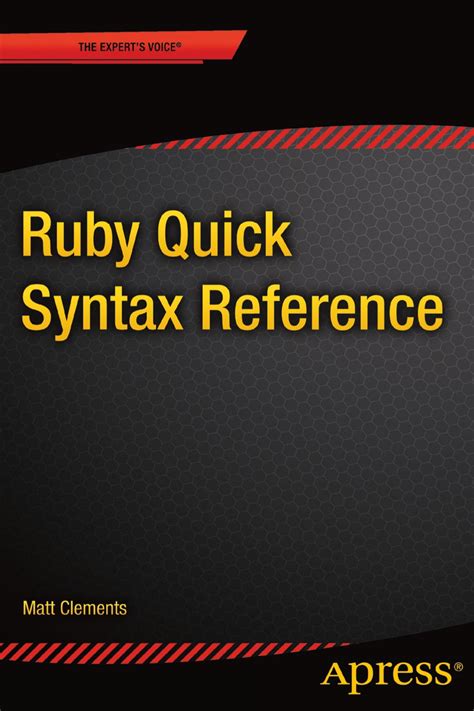 Ruby Quick Syntax Reference Printrado