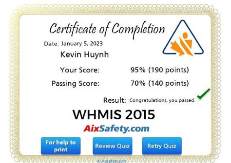Annotated Huynh Kevin Whmis Certificate L4 Apr 2021 Cohort 