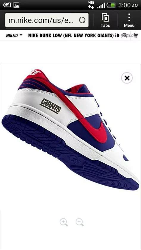 Nike Dunks Giants Ny Giants Football Ny Giants New York Giants Football