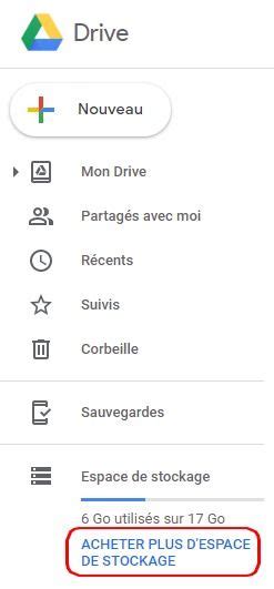 Gérer Lespace De Stockage De Son Drive La Boîte à Idées Le Blog De Jean Chambard