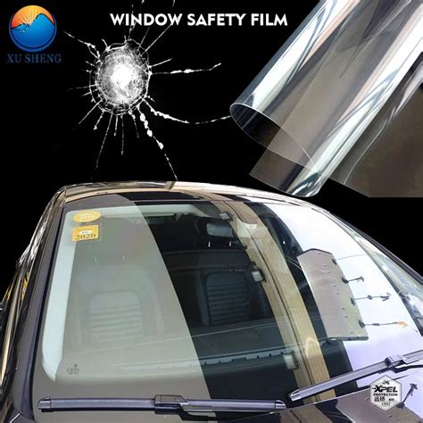 Clear Protection Window Safety Film Security Anti Explosion Car Glass