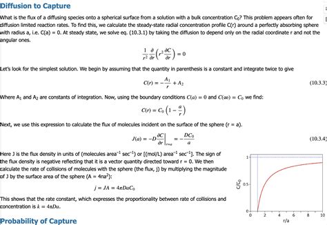 Collision Diffusion To Capture On The Surface Of A Cylinder Wall