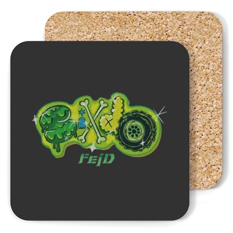 Sixdo Of Feid Coasters Sold By Xuanbackinh Sku 130290158 Printerval