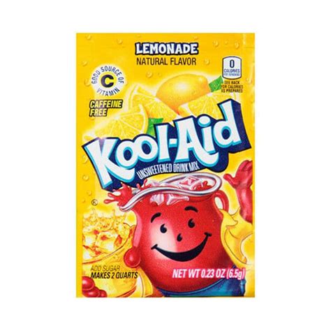 Kool Aid Sachet Lemonade 2 Quarts Aso