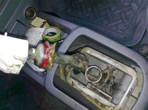 Кожання ручка КПП от Лачетти — Chevrolet Aveo Sedan (1G), 1,5 л, 2004 ...