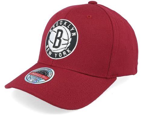 Brooklyn Nets Classic Red Burgundy Adjustable