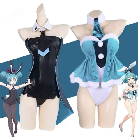 Jual Cos Bunny Cosplay Black Bunny Full Set Of Anime Costumes Shopee