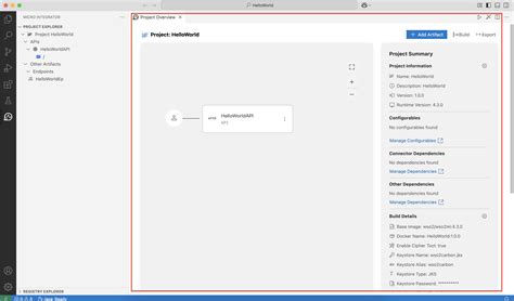 Micro Integrator For Vscode Overview Wso2 Micro Integrator