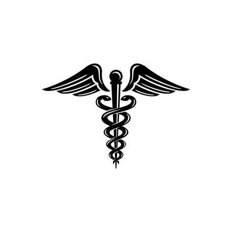 Caduceus Logo Design Vector 11874746 Vector Art At Vecteezy