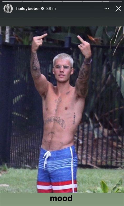 Hailey Bieber Shares Cryptic “mood” Post With Justins Photo After