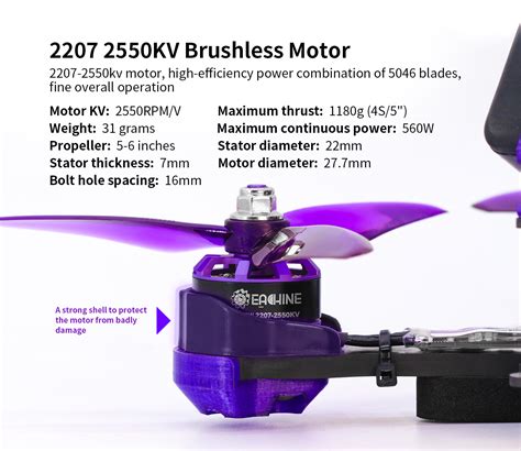 Eachine Wizard X220 V2 5 Inch 4s Fpv Racing Drone Rtf Flysky Fs I6x Transmitter Foxeer Arrow