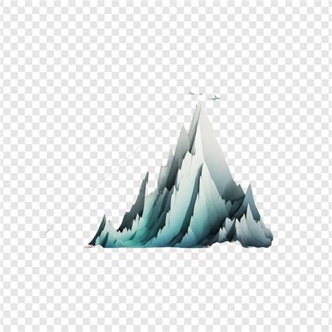 투명한 배경에 고립된 차트 무료 Psd 파일