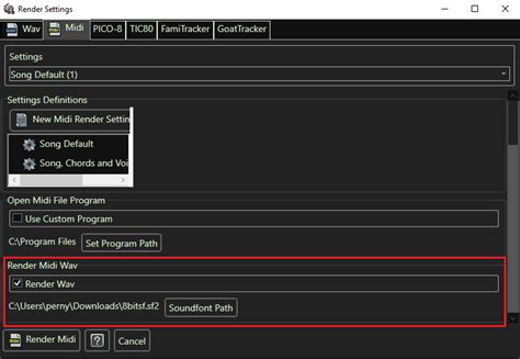 Added Soundfont Rendering Wavebots Editor By Wavebots