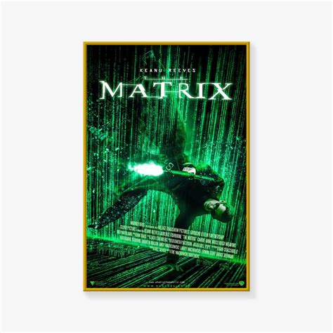 The Matrix Poster Movie Poster The Matrix Poster Print Canvas Art