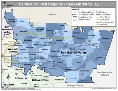 San Gabriel Valley La Metro