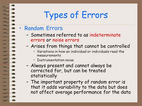 Error Analysis Ppt Video Online Download